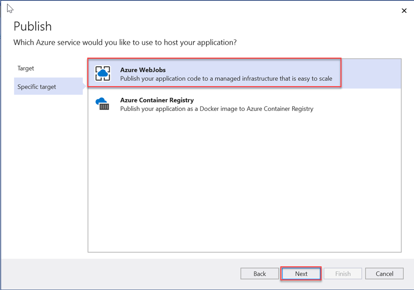 How To Create Service Bus Triggered Webjob In Net Core